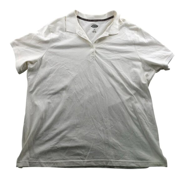 Dickies | Shirts | Dickies Mens Polo Shirt Size 2x Short Sleeve White ...